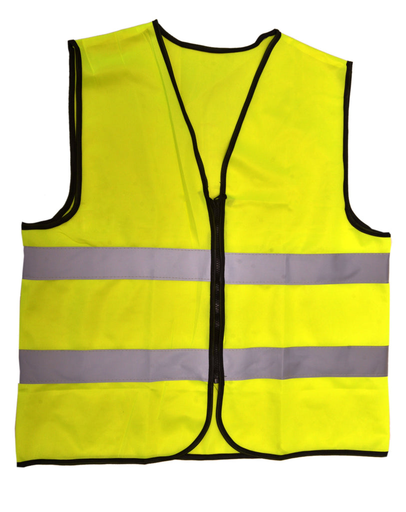 Hi visibility Reflective Vests- Green Zipped no pocket. – KAKSWEAR ...